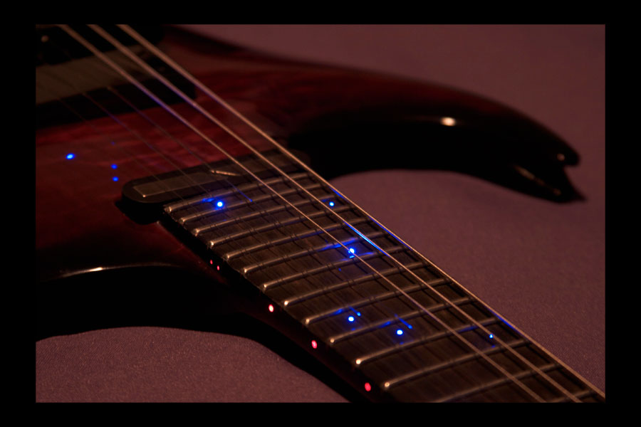 Midi Fiber Optic Guitar - Visionary Instruments